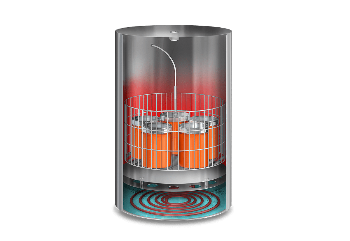 Autoclaves con contrapresión para procesar alimentos | RAYPA