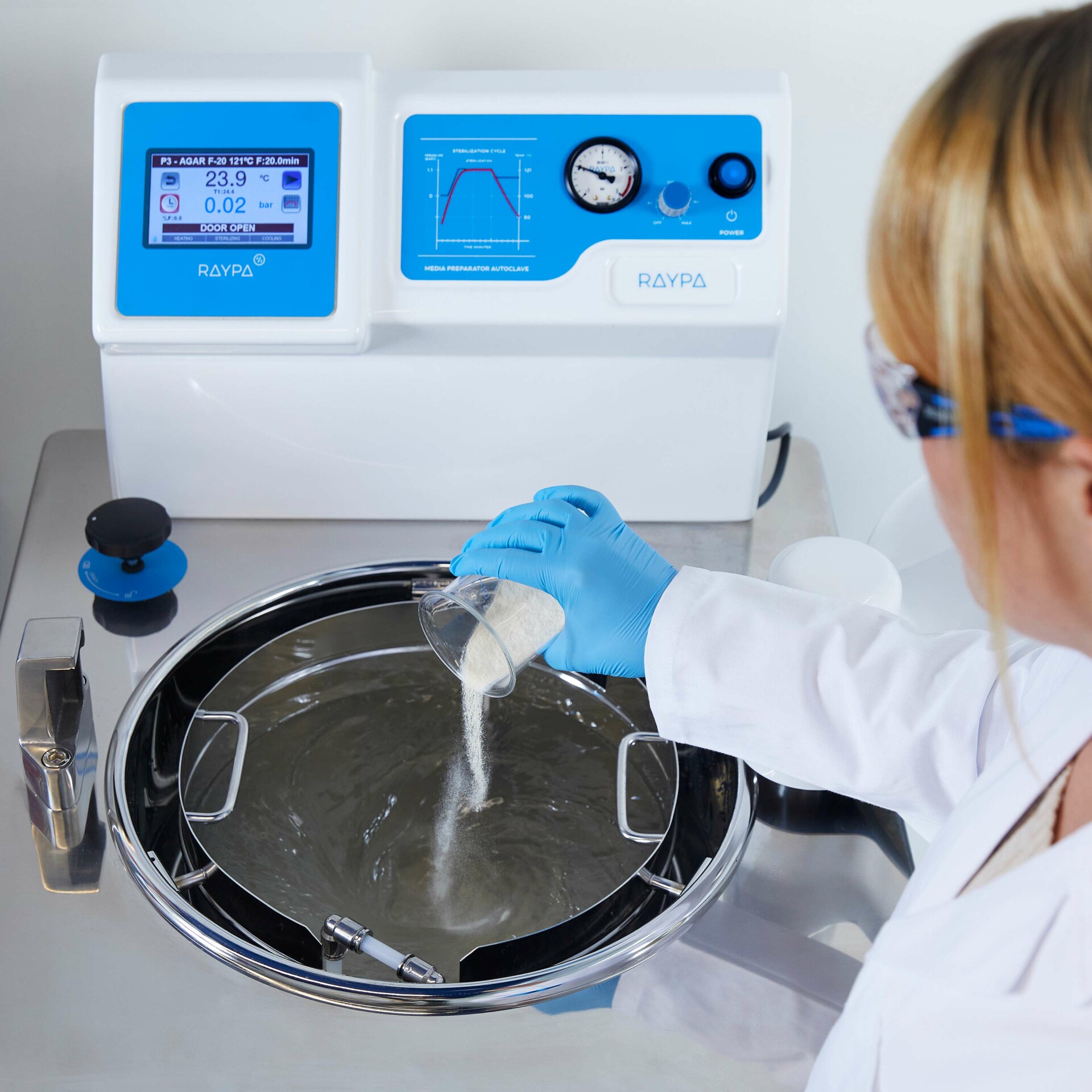 Media preparators for microbiology | RAYPA