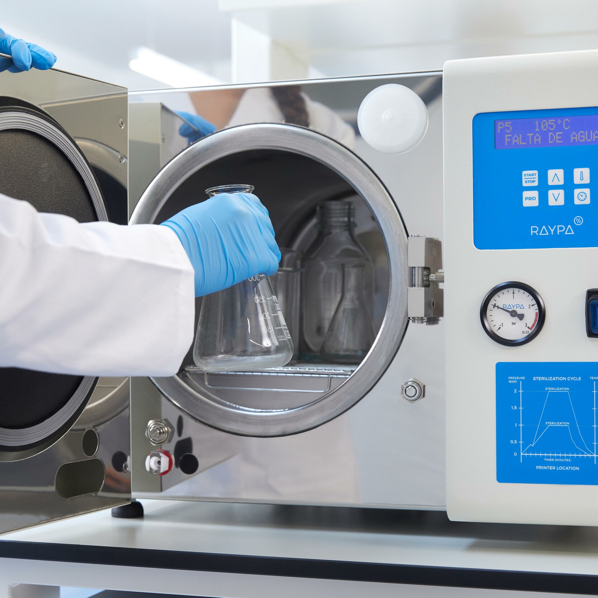 AHS-DRY | Benchtop Autoclaves with Drying | RAYPA