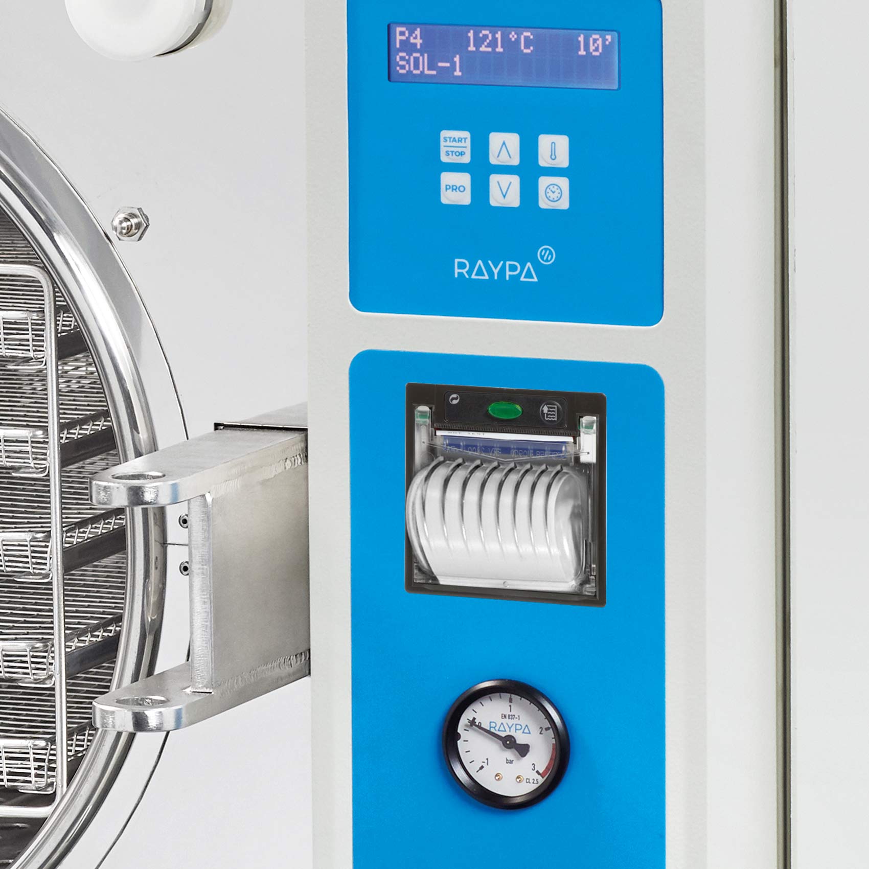 AHS-DRY | Autoclaves de sobremesa con secado | RAYPA