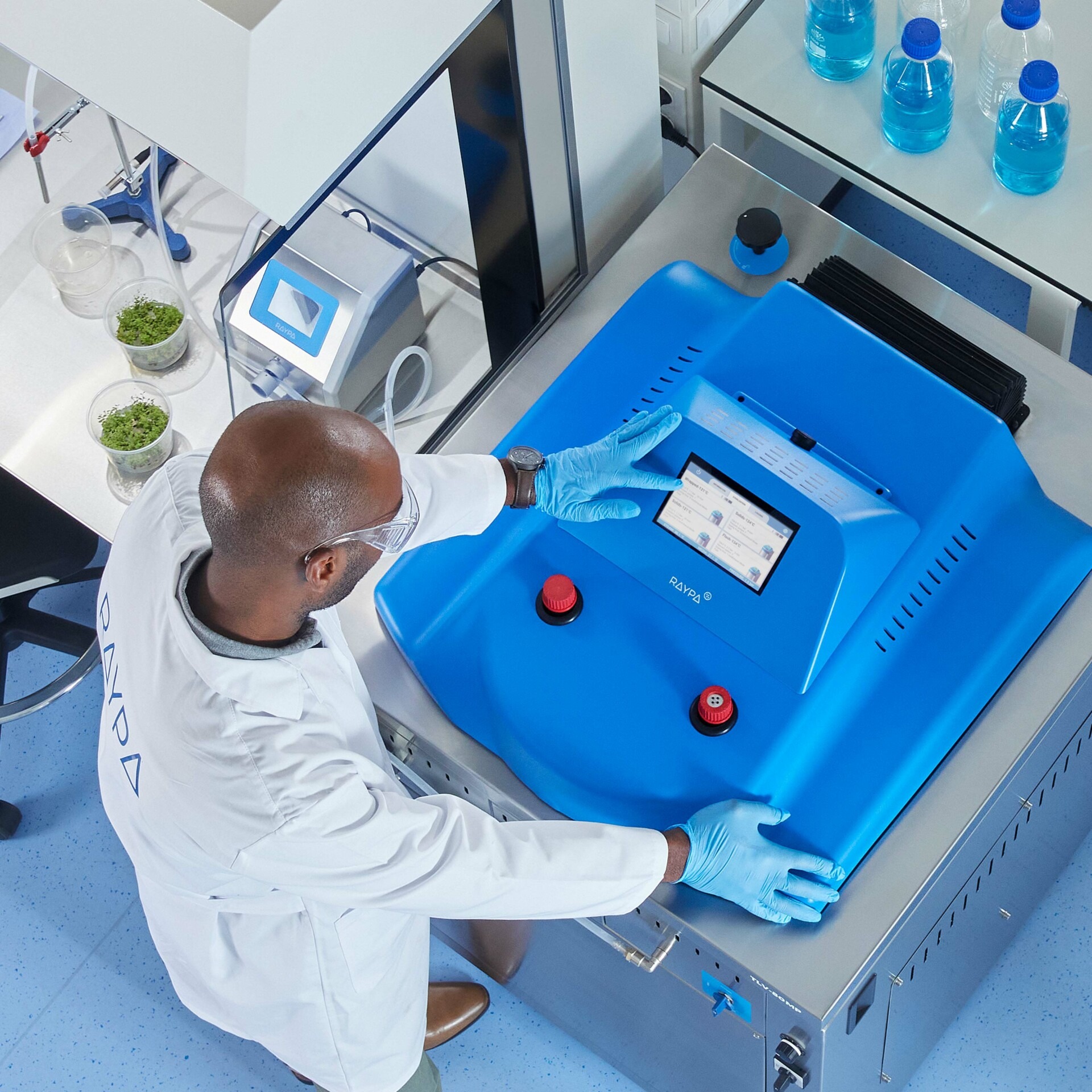 Expert media preparator TLV-MP Series | RAYPA