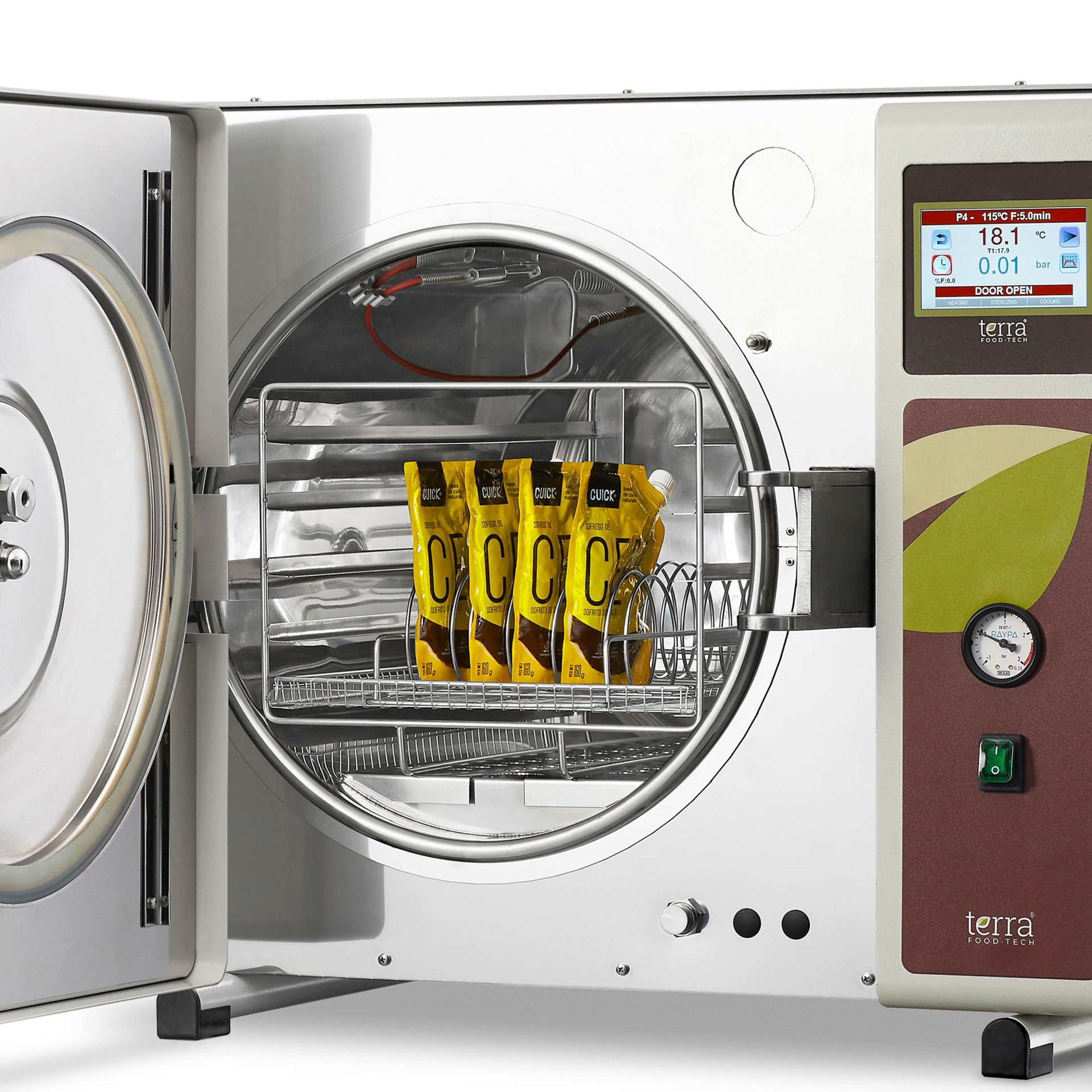 Autoclaves con contrapresión para investigación | RAYPA