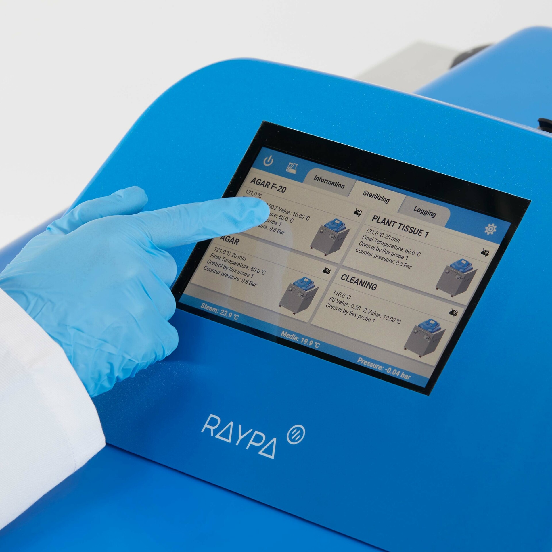 Expert media preparator TLV-MP Series | RAYPA