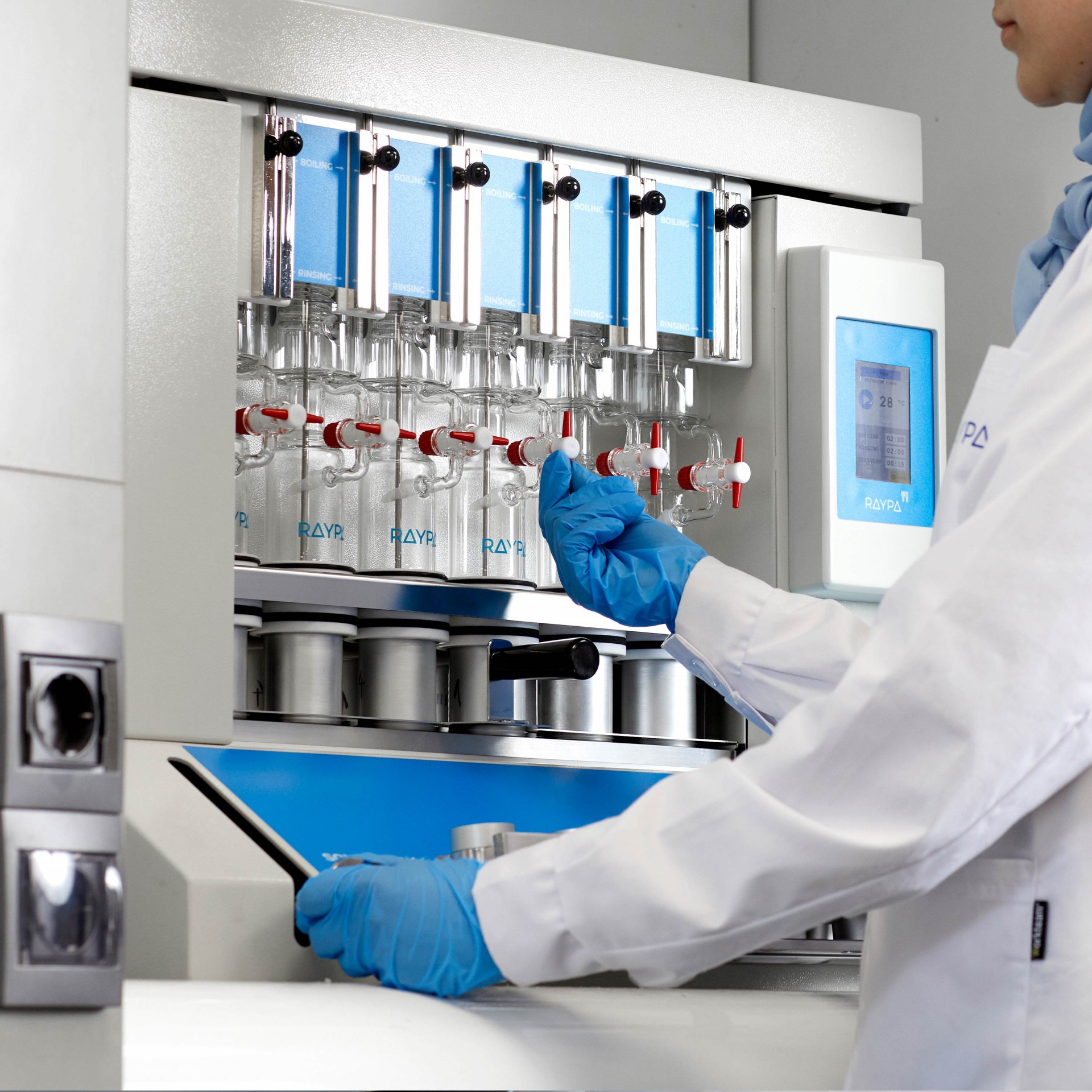 Soxhlet and Randall extractor for labs | RAYPA